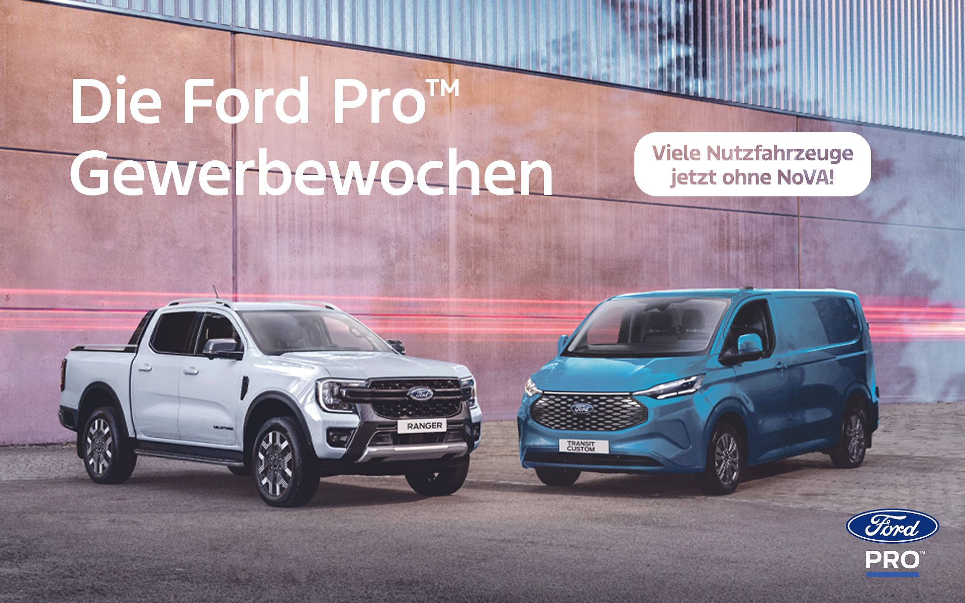 Ford Pro™ Gewerbewochen - Schmidt Automobile
